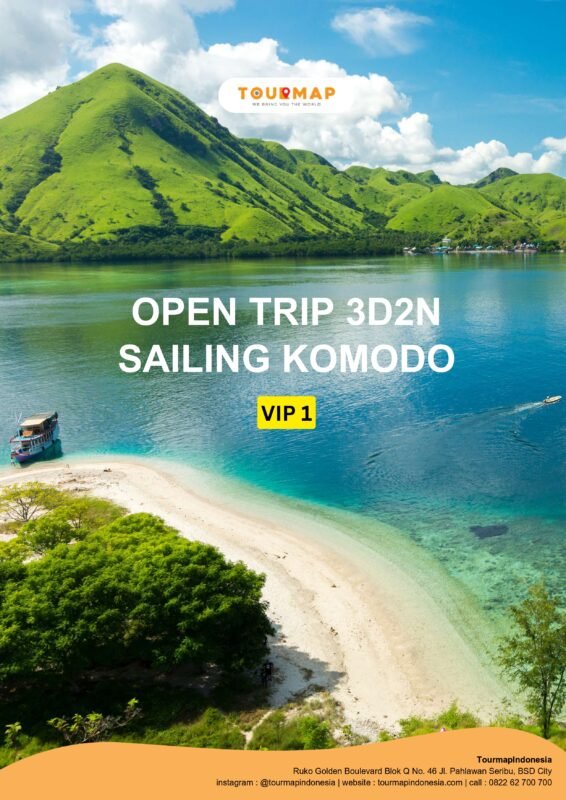 3D OPEN TRIP SAILING KOMODO (VIP1) – TourMap Indonesia